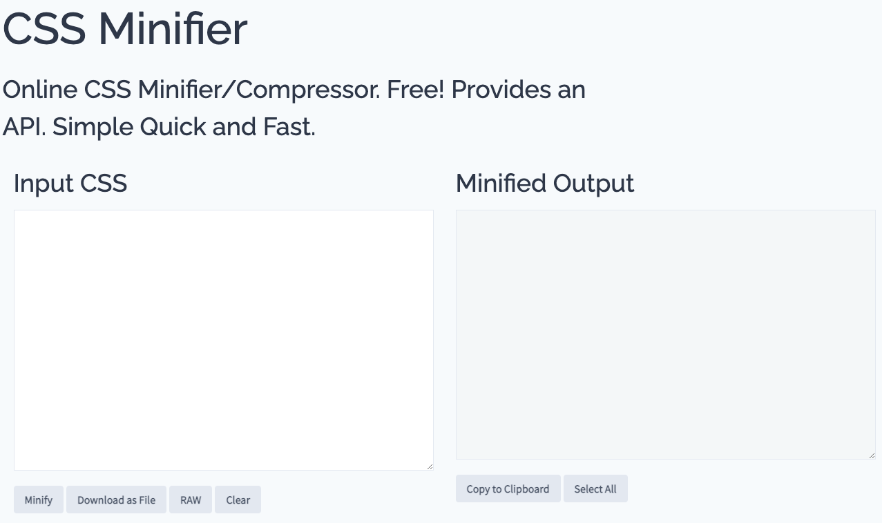 How to Minify CSS and Speed Up Your Website